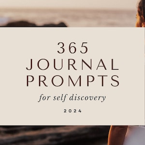 365 Journal Prompts for Self-discovering 2024 - Etsy