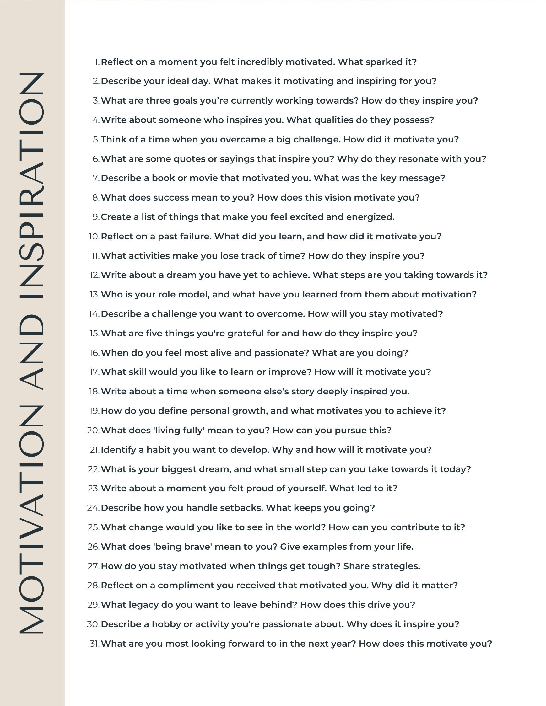 365 Journal Prompts for Self-discovering 2024 - Etsy