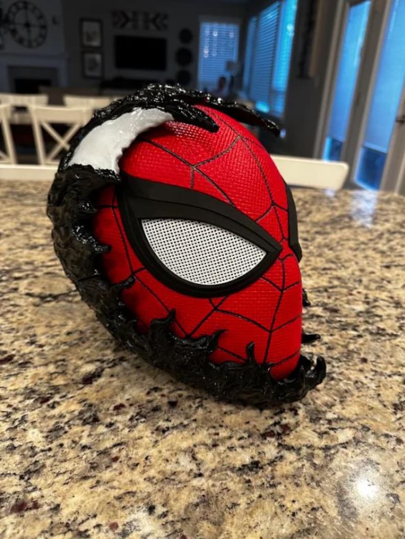 Spider-man Mask 3D STL File - Etsy