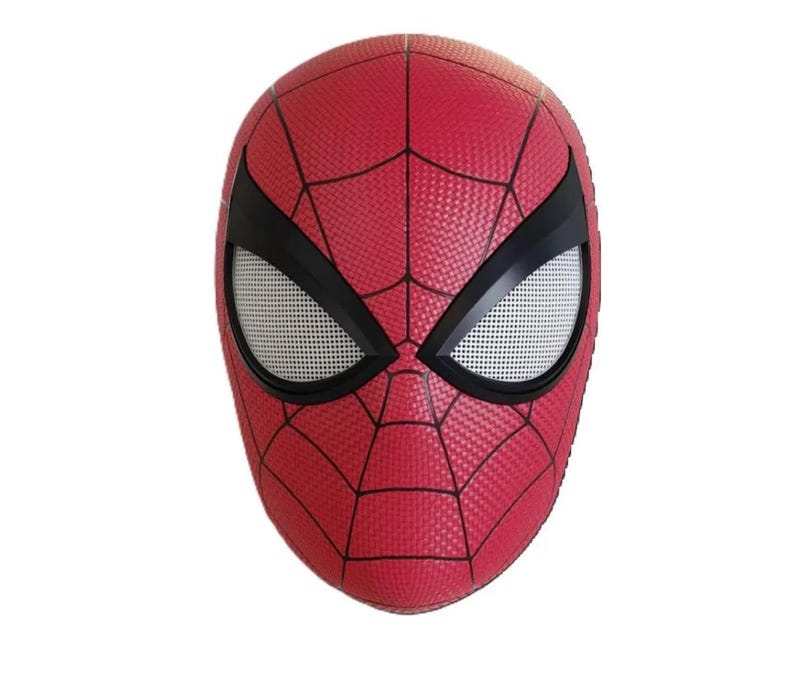 Spider-man Mask 3D STL File - Etsy