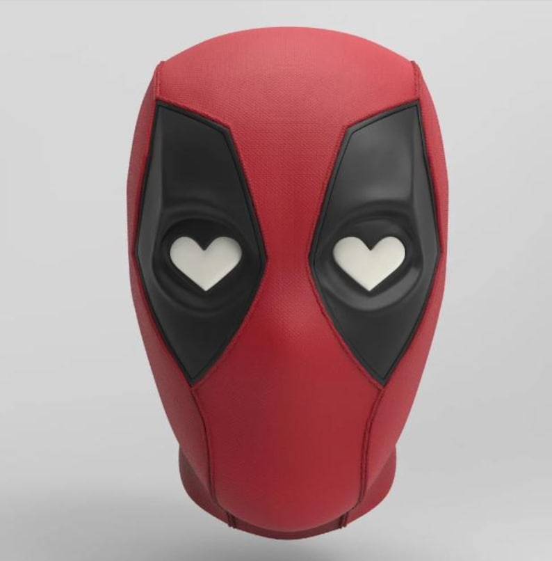 Deadpool Mask 3D STL File - Etsy