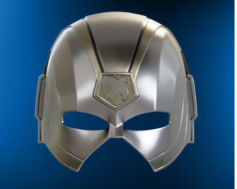 Peacemaker Season 2 Helmet 3D STL File - Etsy
