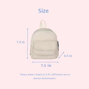 Personalized Kids Mini Backpack: Handcrafted Custom Name Bag - Etsy