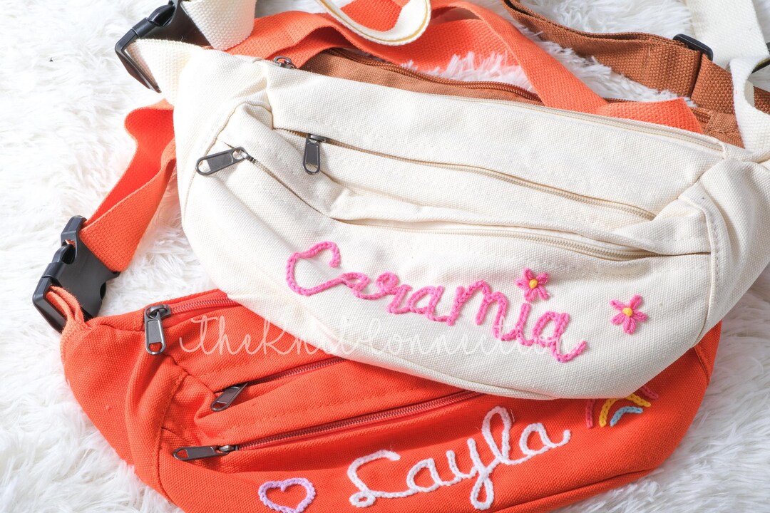 Personalized Belt Bag With Name – Custom Fanny Pack, Crossbody Bag ...