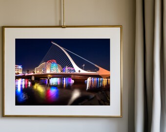 Samuel Beckett Bridge Print - Etsy Ireland