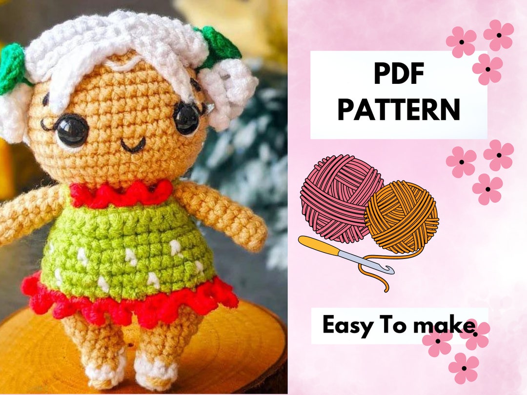 Hailey: Crochet Doll Amigurumi Pattern for Crafting Handmade Dolls With ...