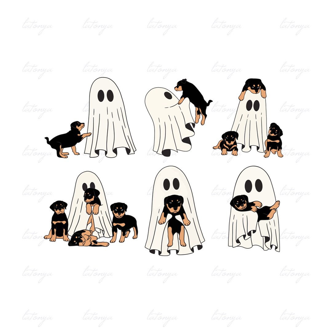 Ghost Dog Halloween Png Сute Ghost Dog Png Ghost Dog Retro - Etsy