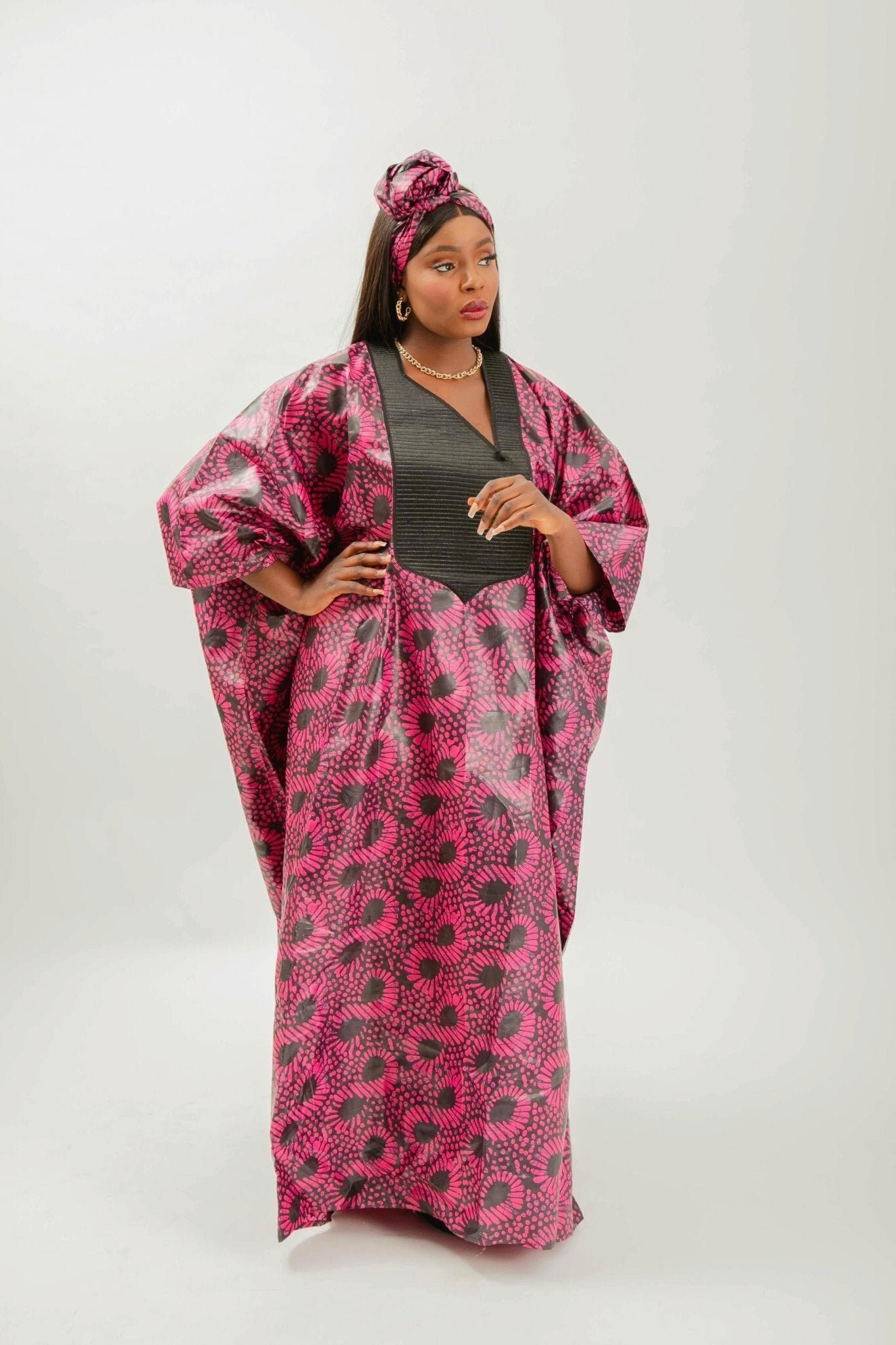 Muchongoyo - Adire Maxi Bubu/kaftan - Etsy