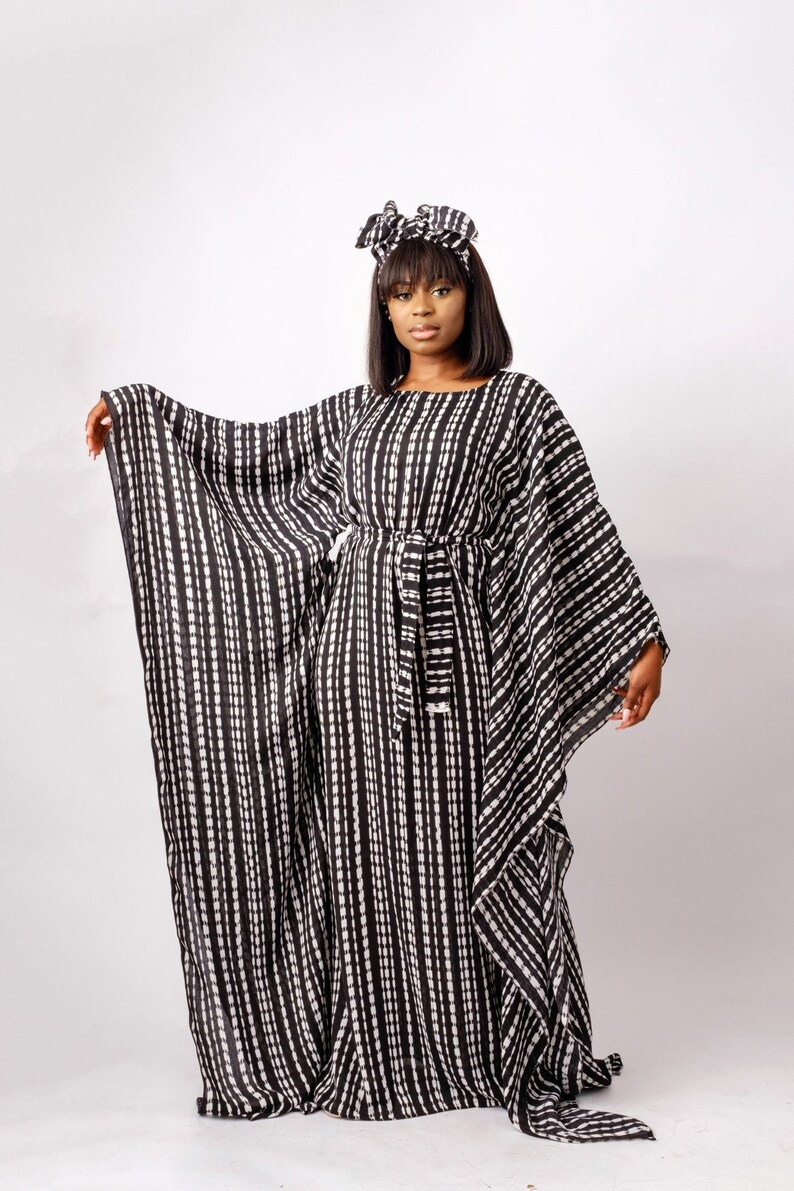Semba - African Inspired Fitted Kaftan - Etsy