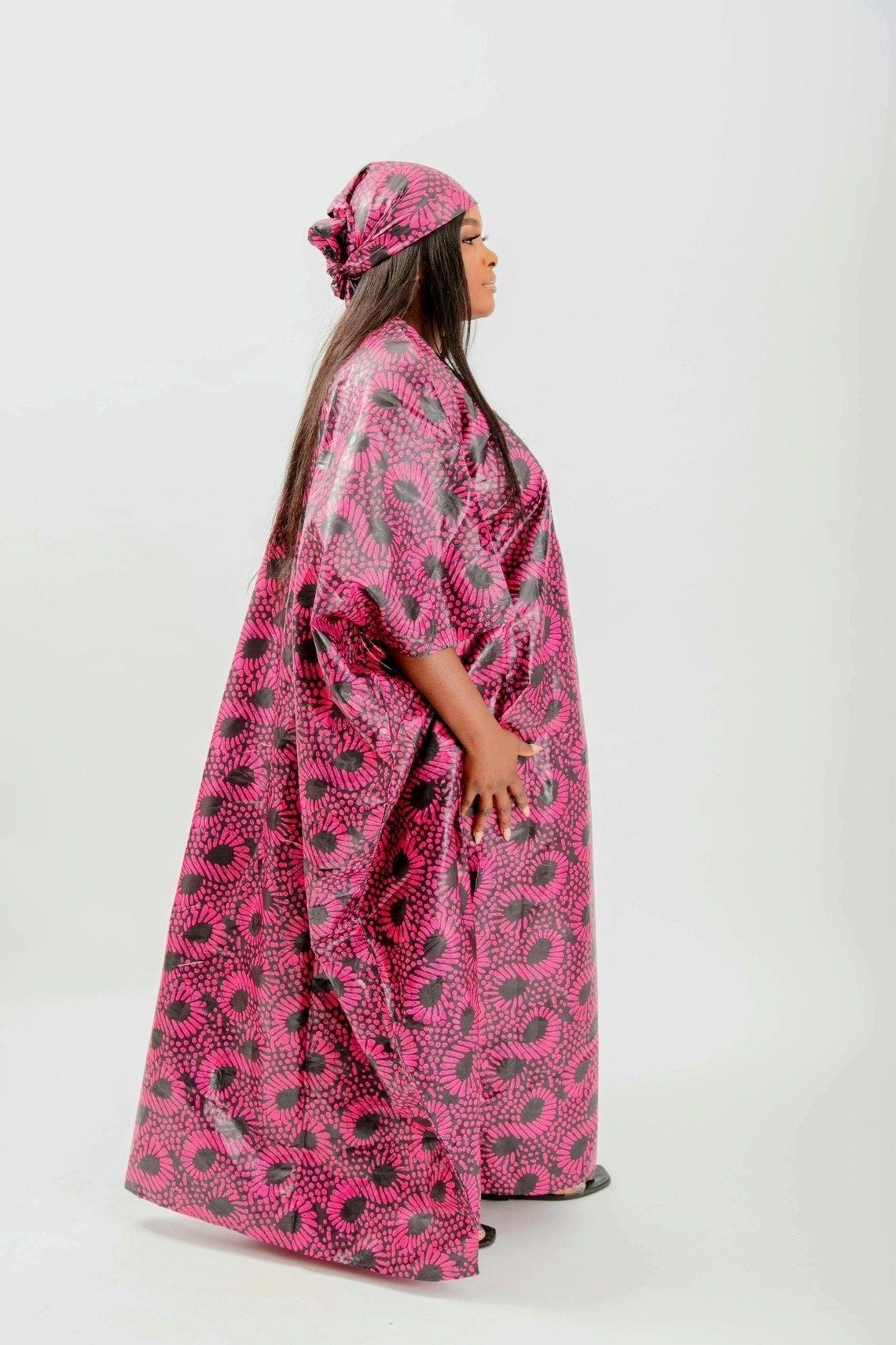 Muchongoyo - Adire Maxi Bubu/kaftan - Etsy