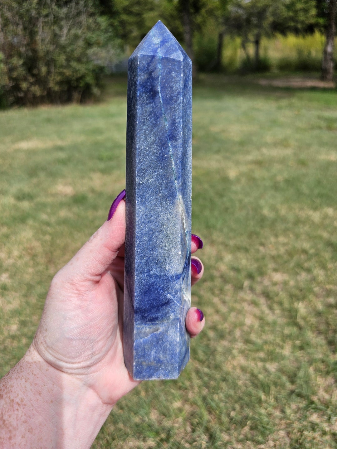 Blue Adventurine Tower - Etsy