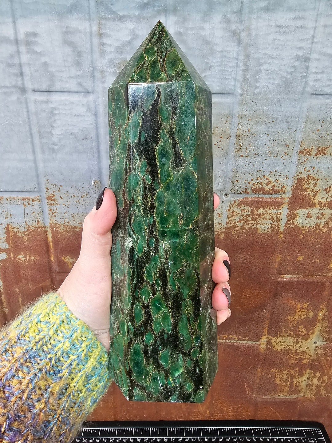 Emerald Jasper Tower - Etsy