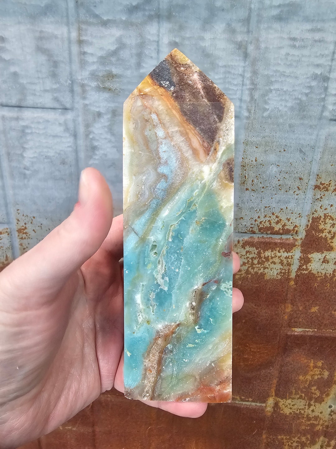 Amazonite Tower - Etsy