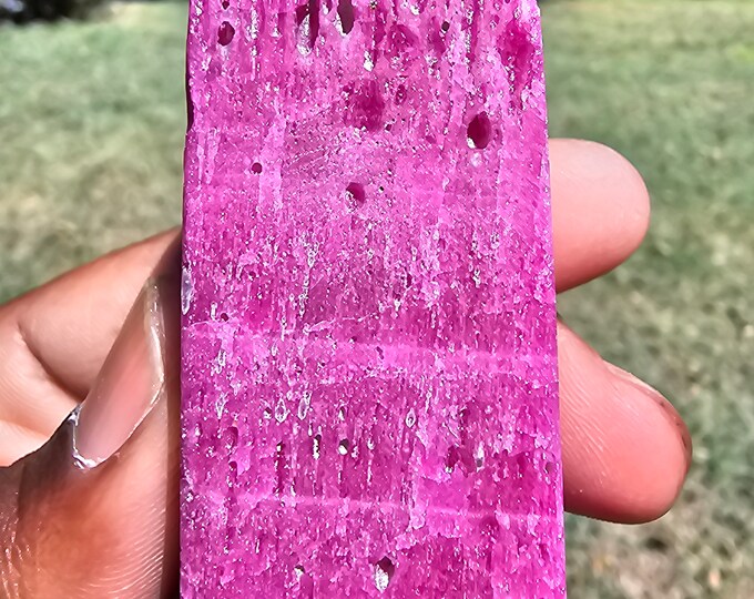 Honeycomb Ruby Tower (manmade) - Etsy