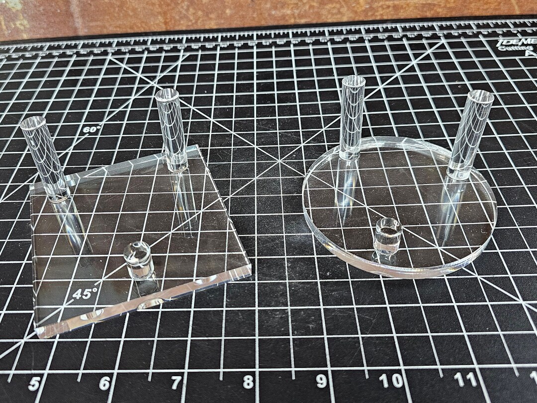 Acrylic Sphere/specimen Stands (spheres/specimens Sold Separately ...