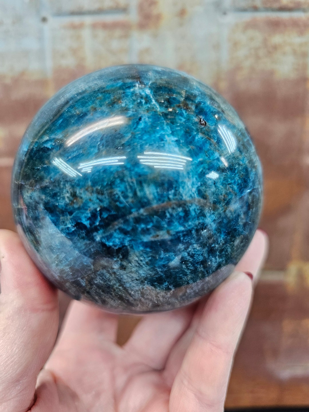 Apatite Sphere - Etsy