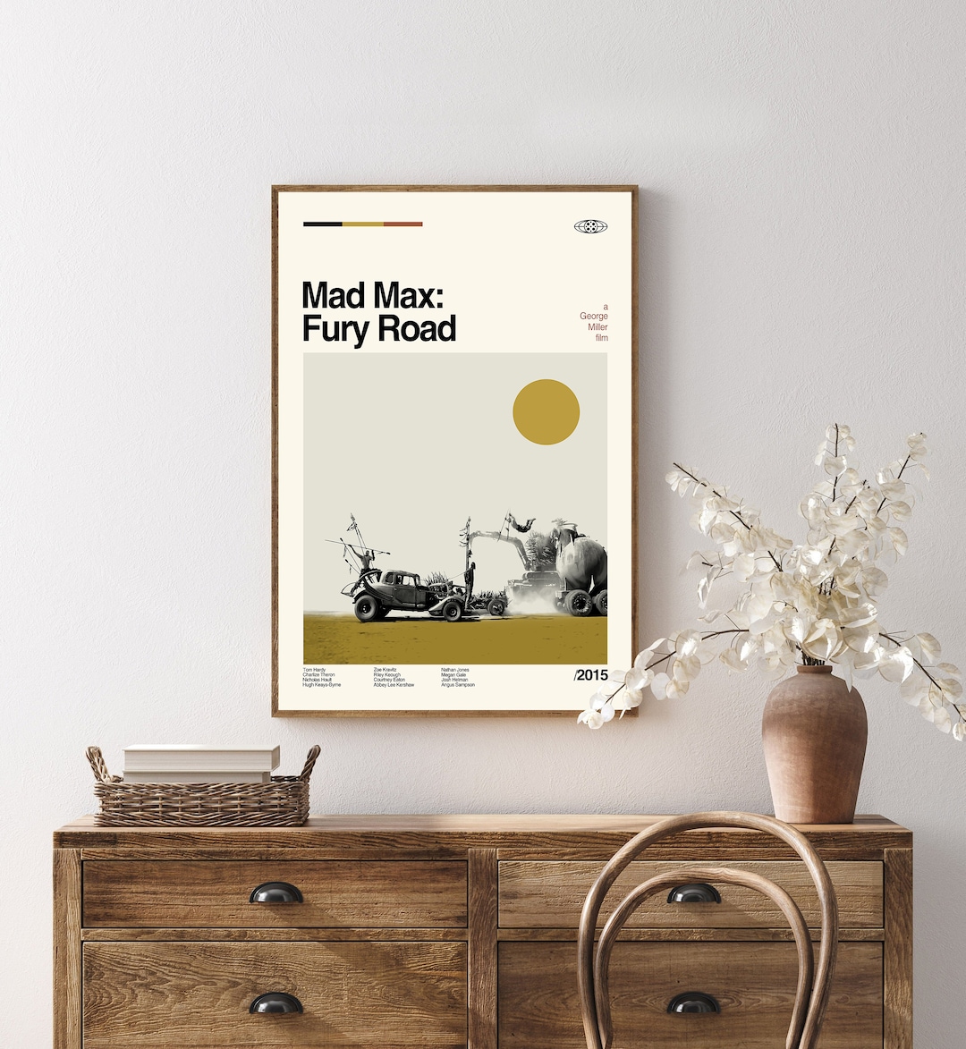 Mad Max Movie Mad Max Poster Custom Print Movie Poster - Etsy