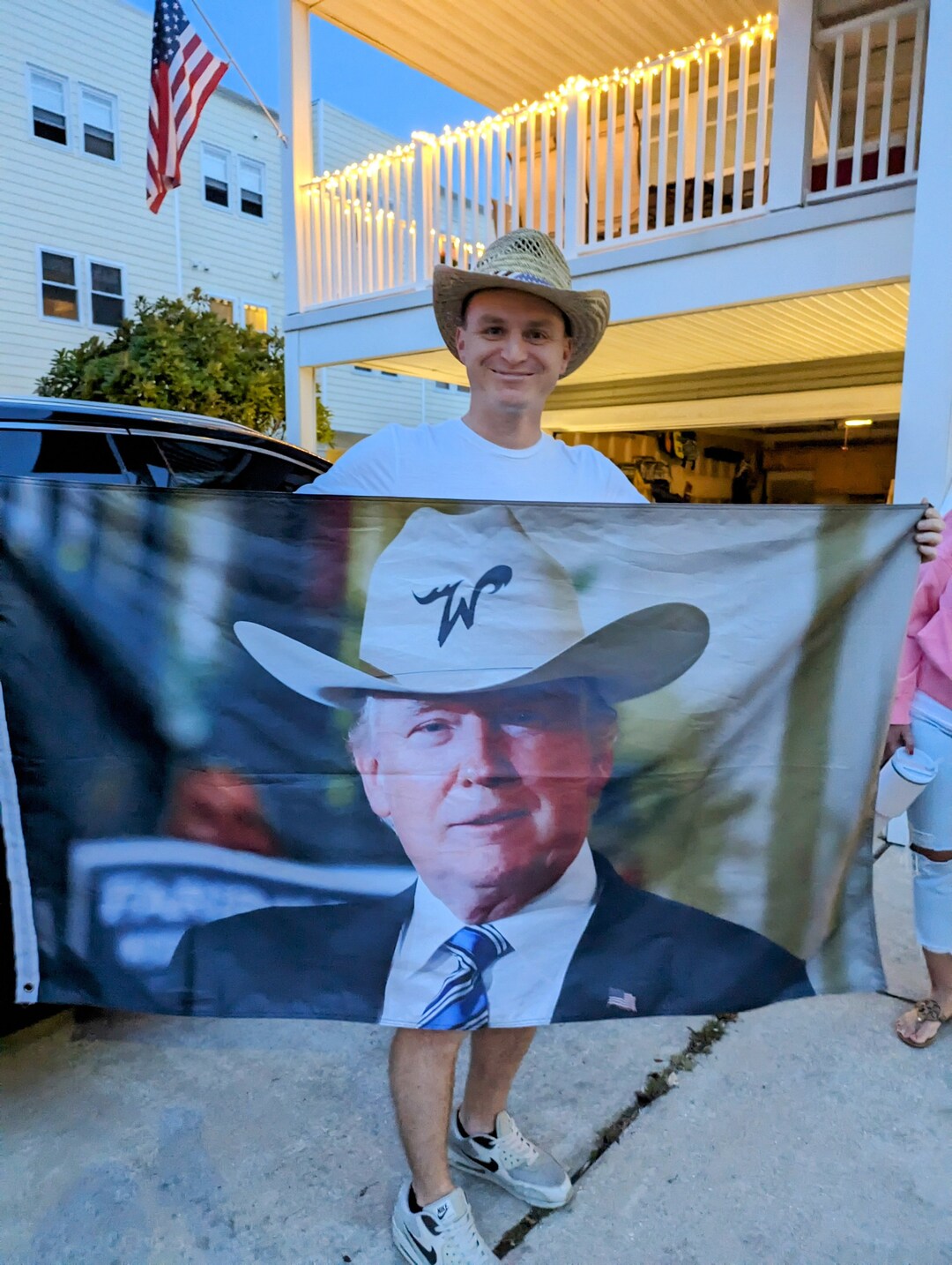 Wild Cowboy Trump Flag - Etsy