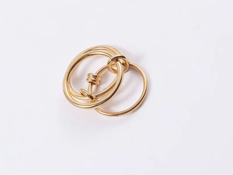 Multiple Layers Strand Loop Index Finger Rings for Women Chic Statement ...
