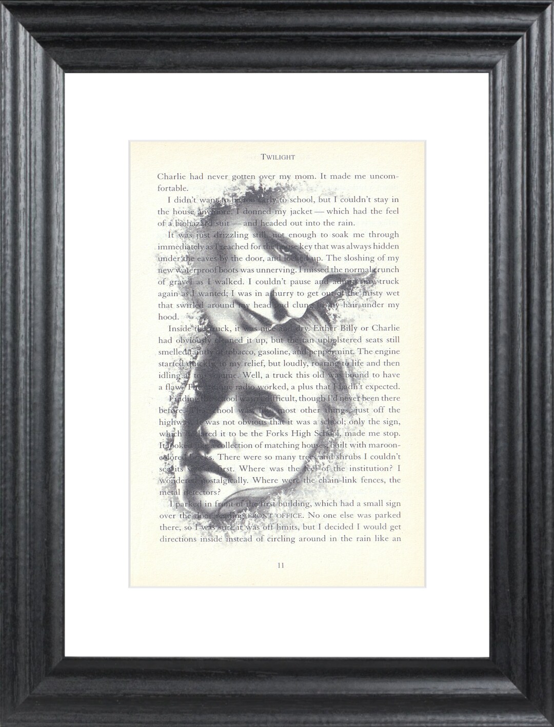 Twilight Printed Book Page *limited Edition* - Etsy