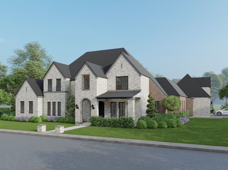 Online House Exterior Design, 3D Architectural Rendering, Realistic ...