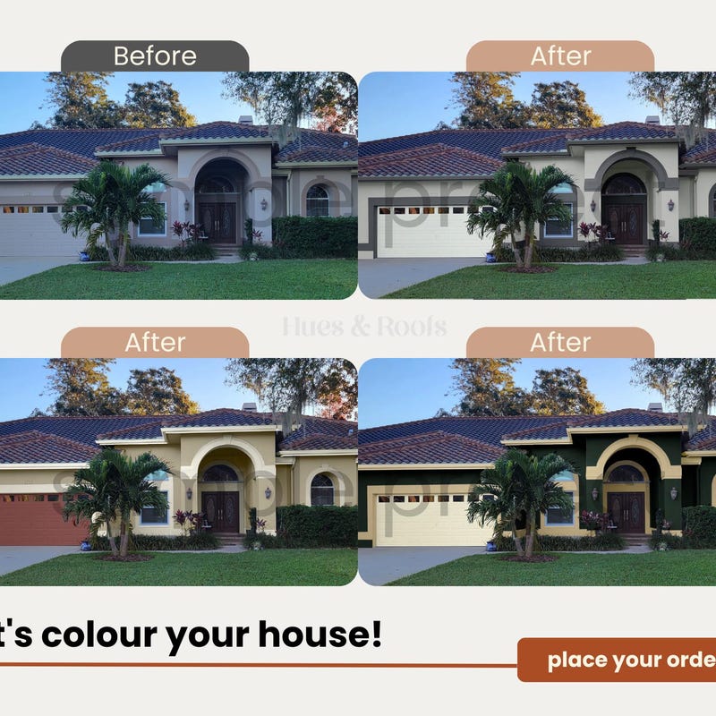 Color Pallete for House - Etsy