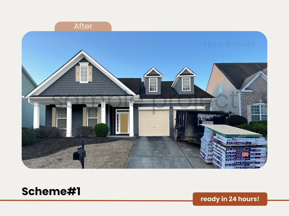 Home Exterior Color Change, Exterior Color Schemes, Custom Exterior ...