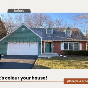 Home Exterior Color Change, Exterior Paint Consultation, Exterior Color ...