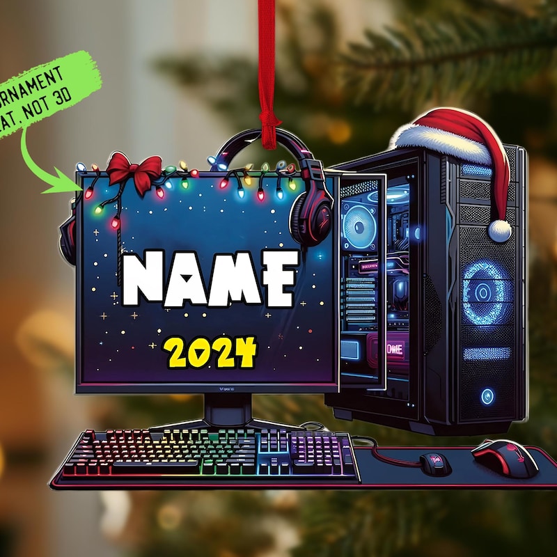 Gaming Computer Logo - Etsy