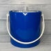 Vintage Blue Ice Bucket - Etsy