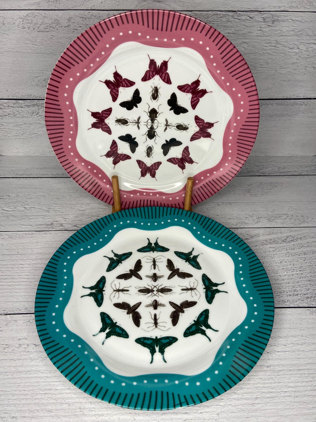 Earthbound Trading Co Butterfly Plates - Etsy
