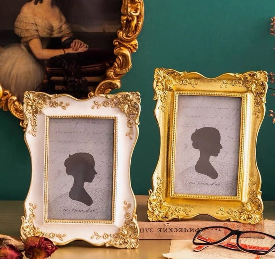 French Vintage Inspired Angel Photo Frame/ Antique Style - Etsy UK