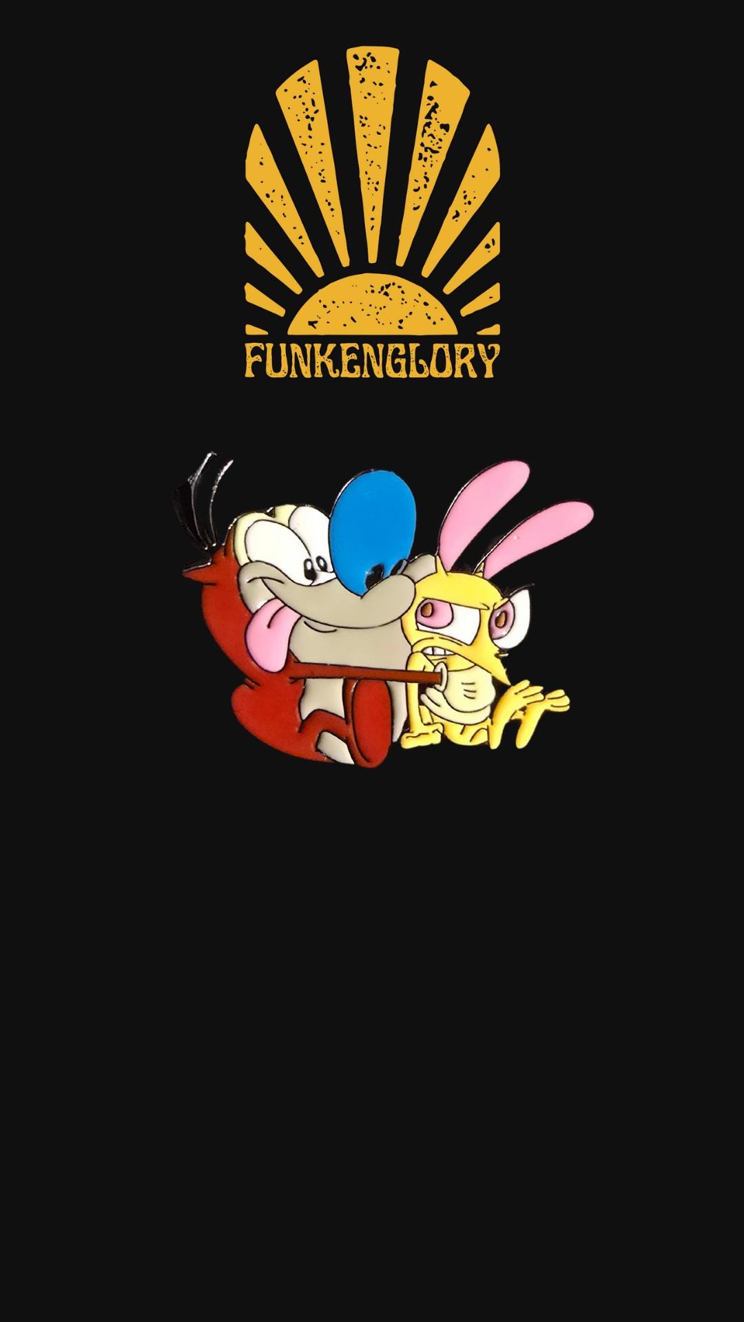 Ren & Stimpy: Cursed Buddies - Etsy