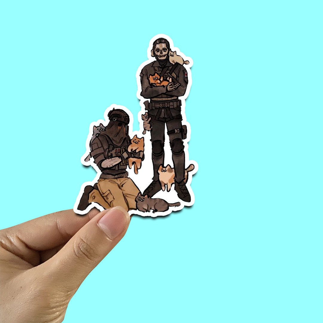 Konig Boyfriend Stickers Mw2 Fanart Stickers Inspired by Mw2 - Etsy