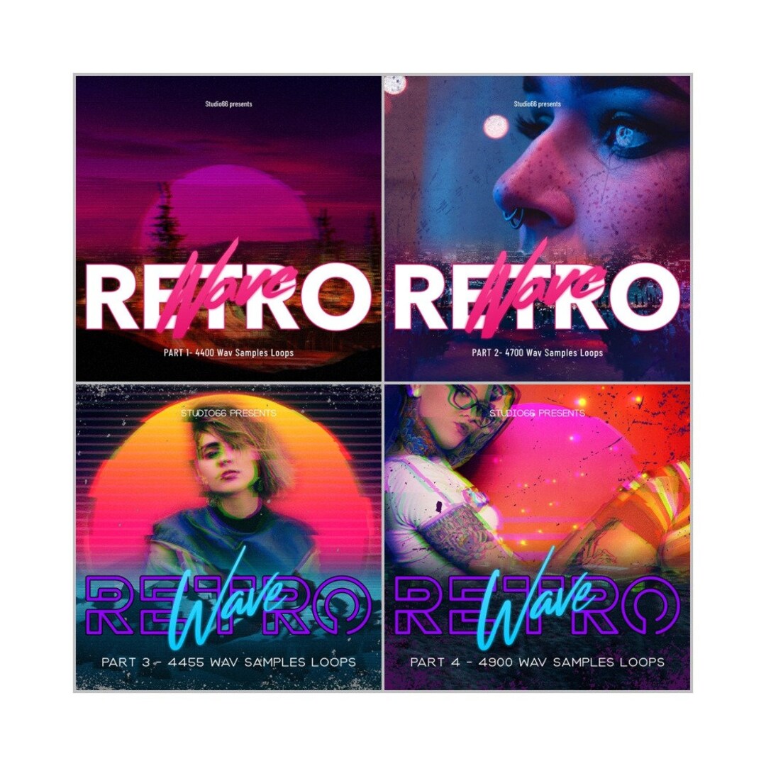 Retro Wave 80s Epic Collection With Samples and Loops / 25GB WAV ...