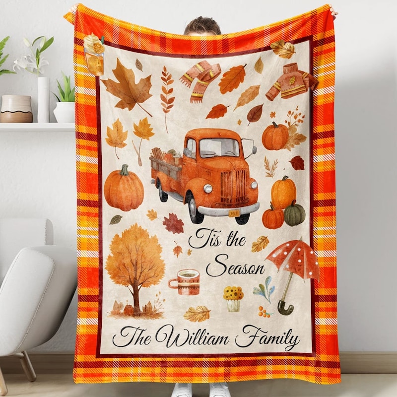 Fall Blankets - Etsy