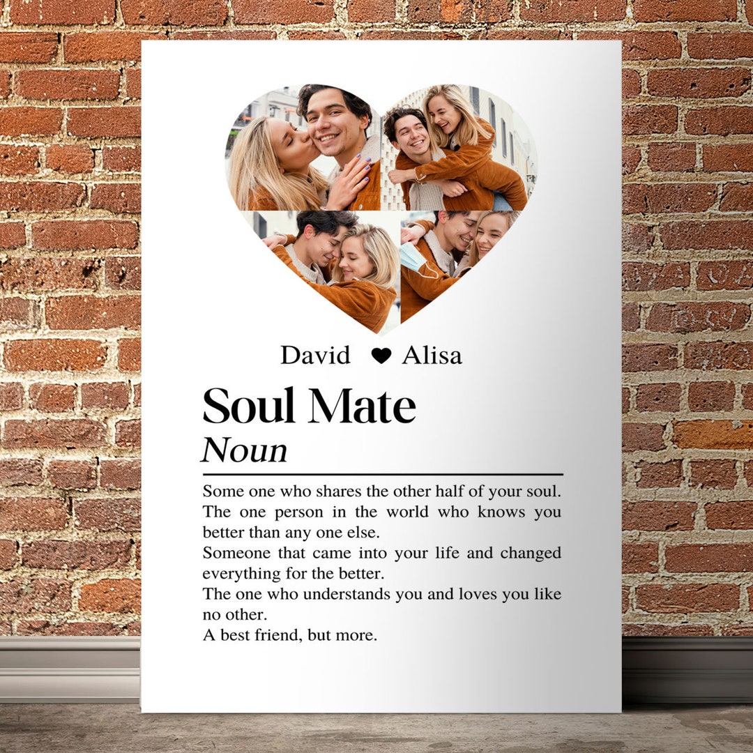 Personalized Couple Picture, Memorable Gift for Partner, Gift for Him ...