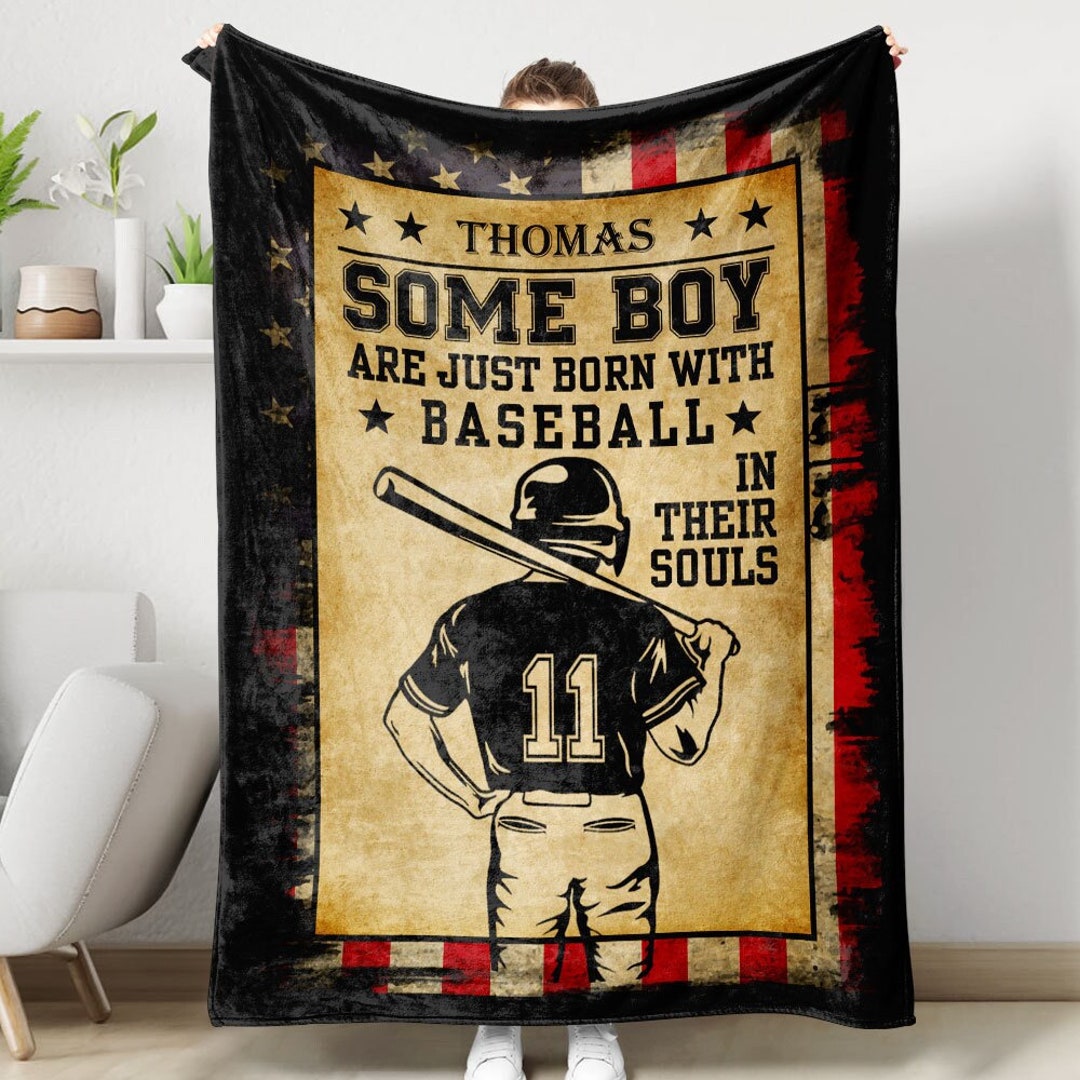 Baseball Boy Gift, Some Boys Are Just Born With Baseball in Their Souls ...