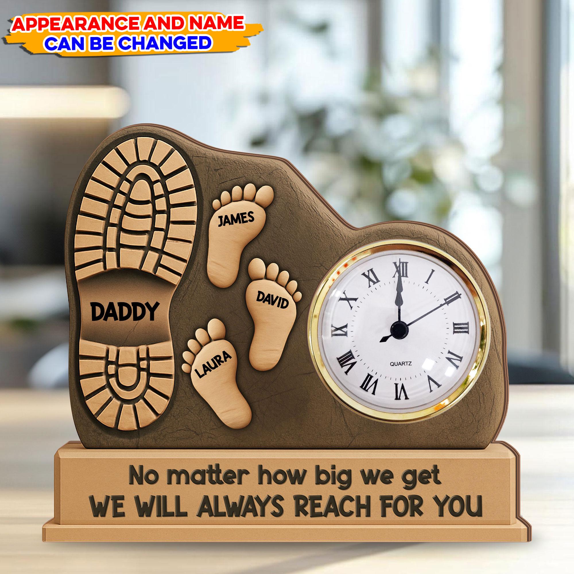 All I Wish Super Why! Desk Clock - Personalized Childrens Clock Crystal ...
