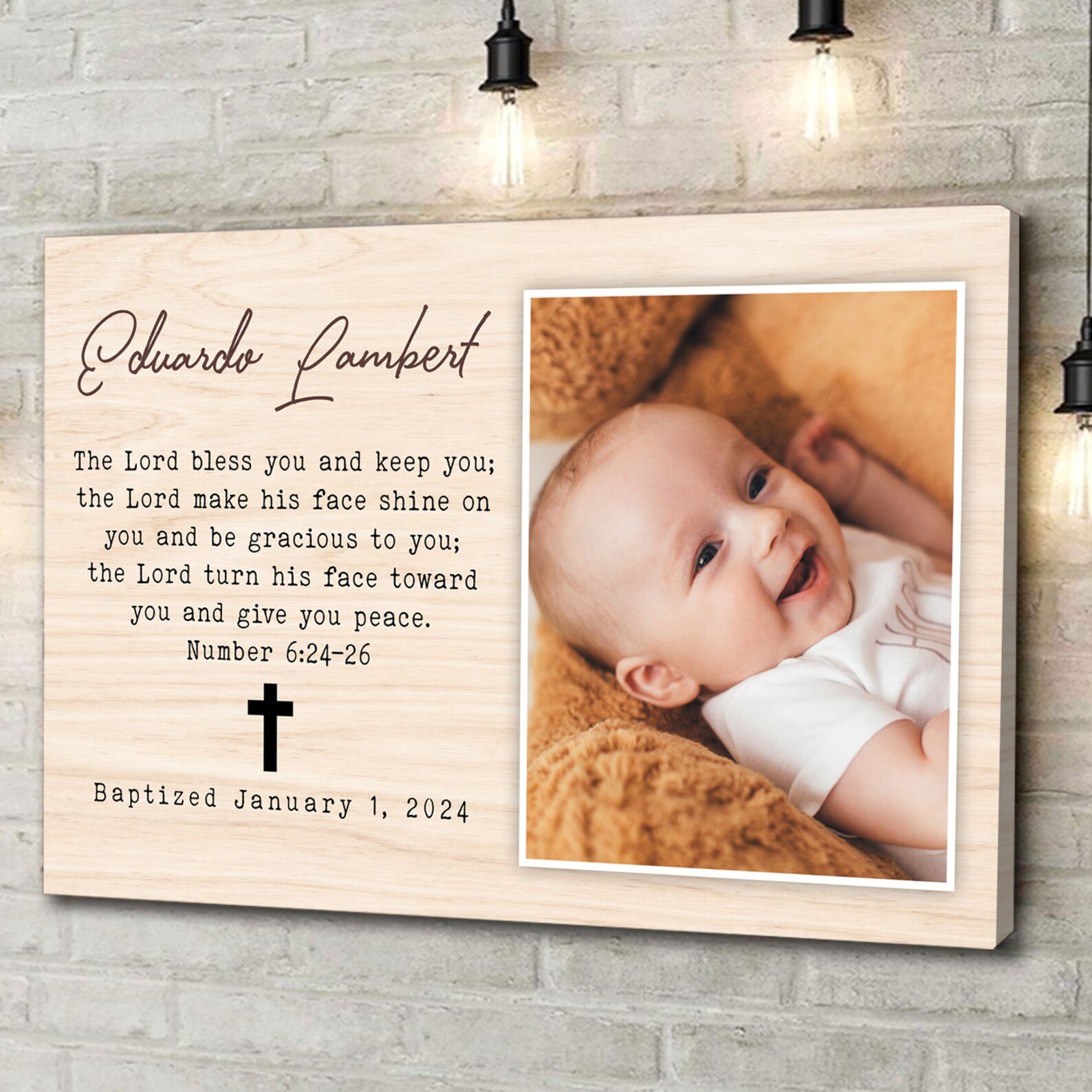 Baptism Gift BOY, Christening Gifts, Baptism Gifts for Godson ...