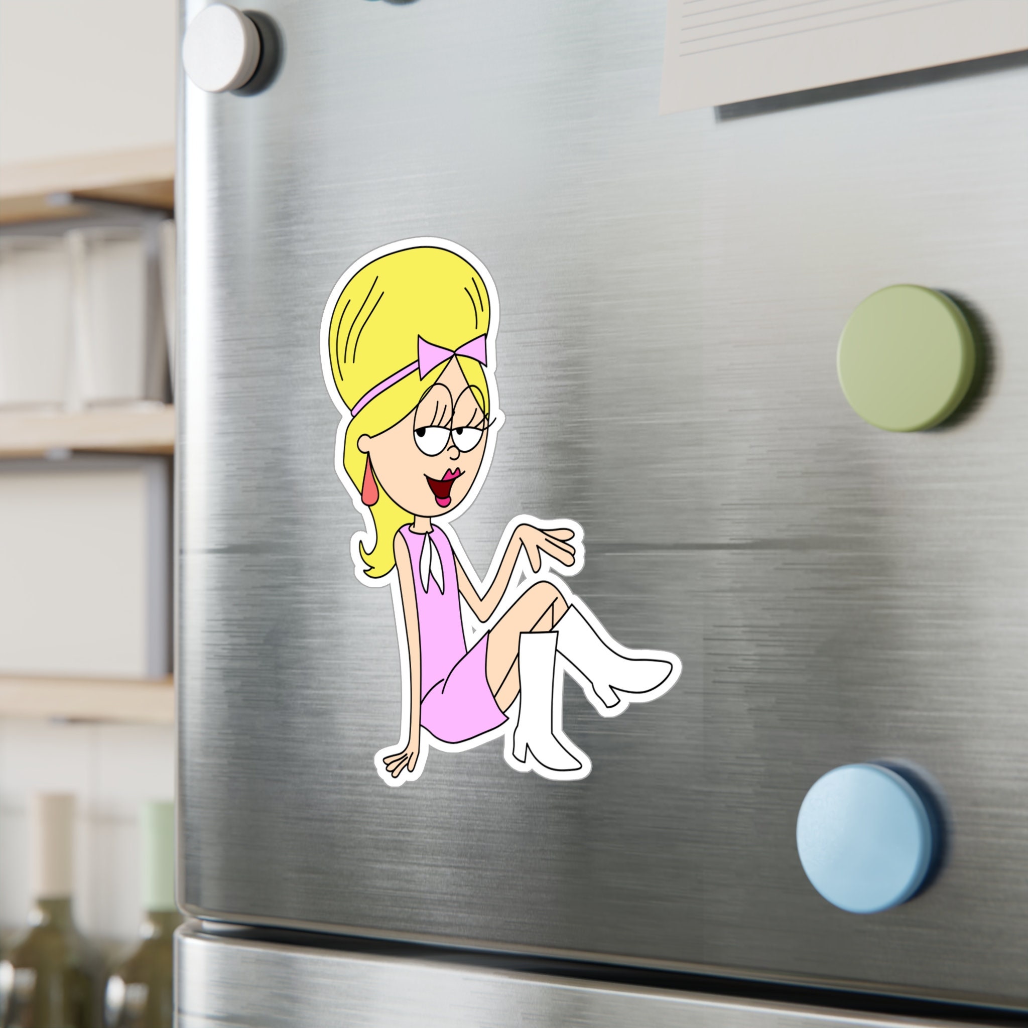 Lizzie Mcguire 1960s Groovy Stickers - Etsy