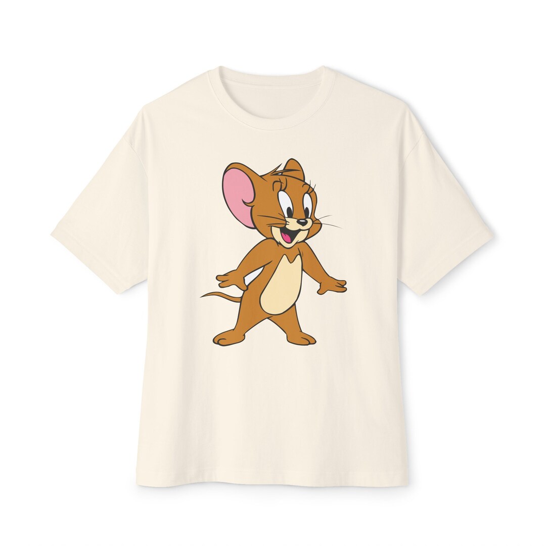 Jerry From TOM AND JERRY Oversized Boxy Tshirt - Etsy