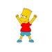 Bart Simpson From the Simpsons Stickers - Etsy
