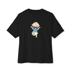 Tommy Tickle Rugrats Oversized Boxy T-shirt: Comfort Meets Style - Etsy