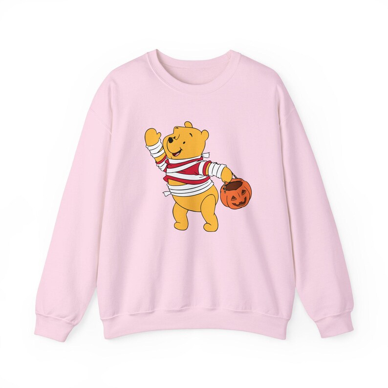 Winnie the Pooh Dressed up as a Mummy for Halloween Sweatshirt, Trick ...