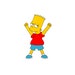 Bart Simpson From the Simpsons Stickers - Etsy