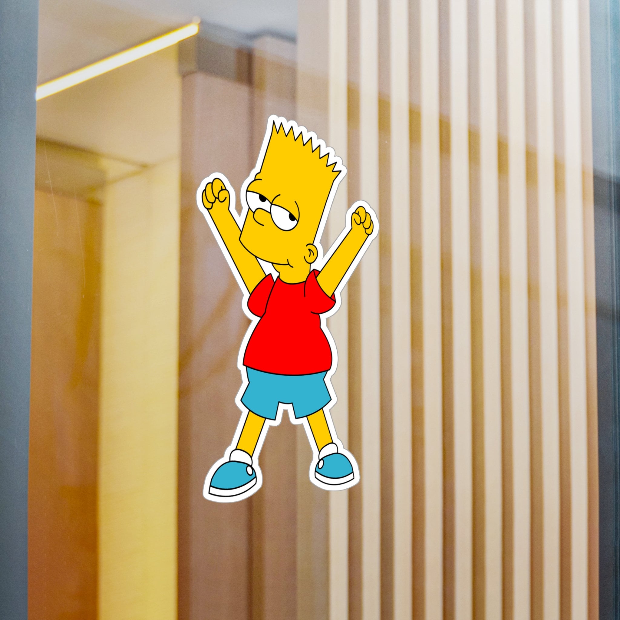 Bart Simpson From the Simpsons Stickers - Etsy