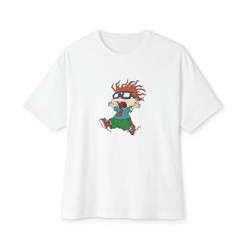Chuckie Finster Rugrats Unisex Oversized Boxy T-shirt: Embrace Comfort ...