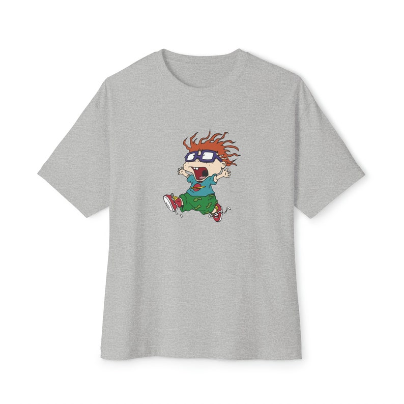 Chuckie Finster Rugrats Unisex Oversized Boxy T-shirt: Embrace Comfort ...