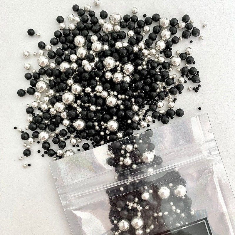 Candy Black and Silver - Etsy UK